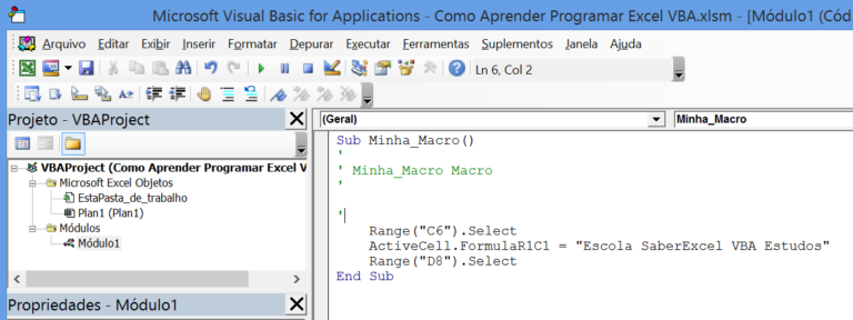 Aprenda como usar o VBA no Aplicativo Excel - Excel vba Eventos